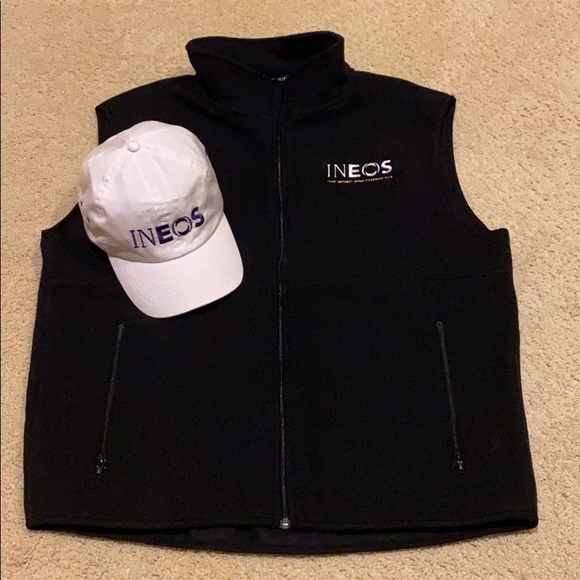 Port Authority | Jackets & Coats | Ineos Logo Fleece Vest Cap | Poshmark